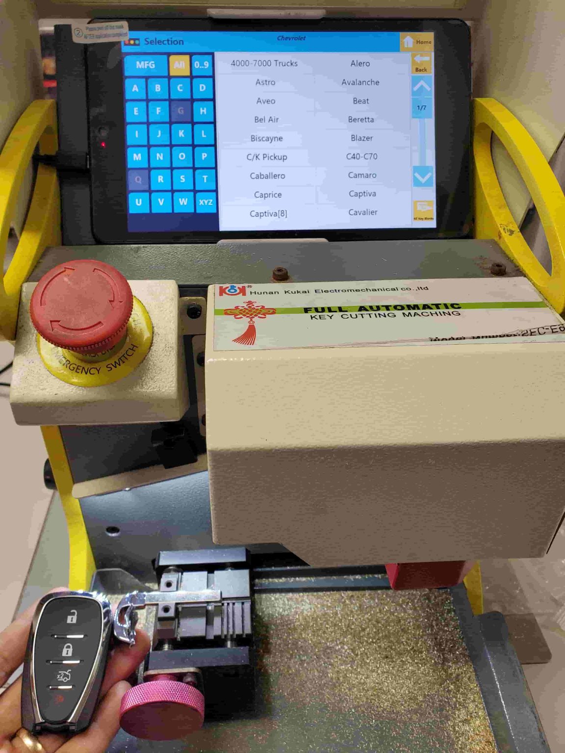 Diagram Of Chevy Keys To Be Cut Lost Chevy Keys Replacement